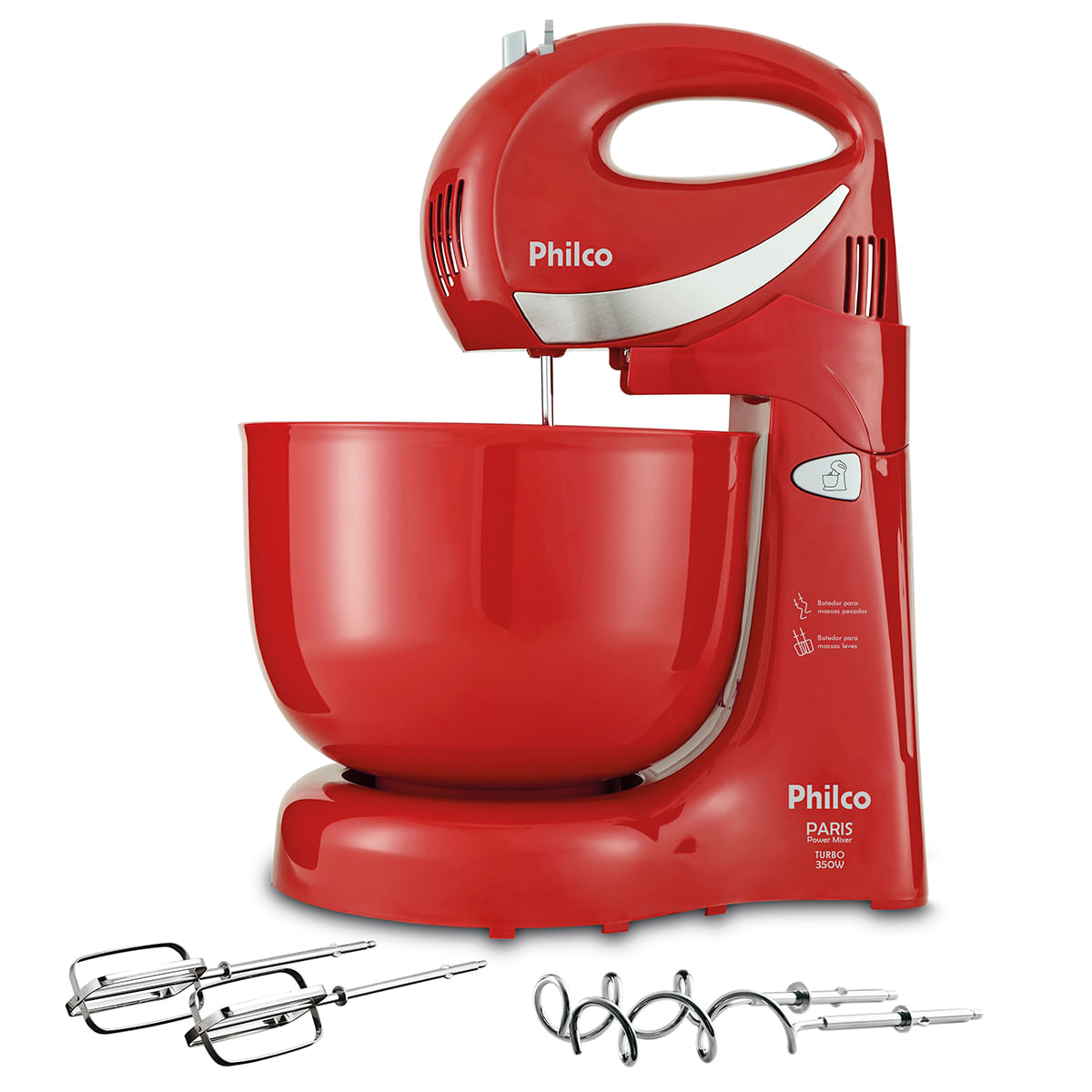 Batedeira Philco Paris Power Mixer Turbo 350W - Camicado