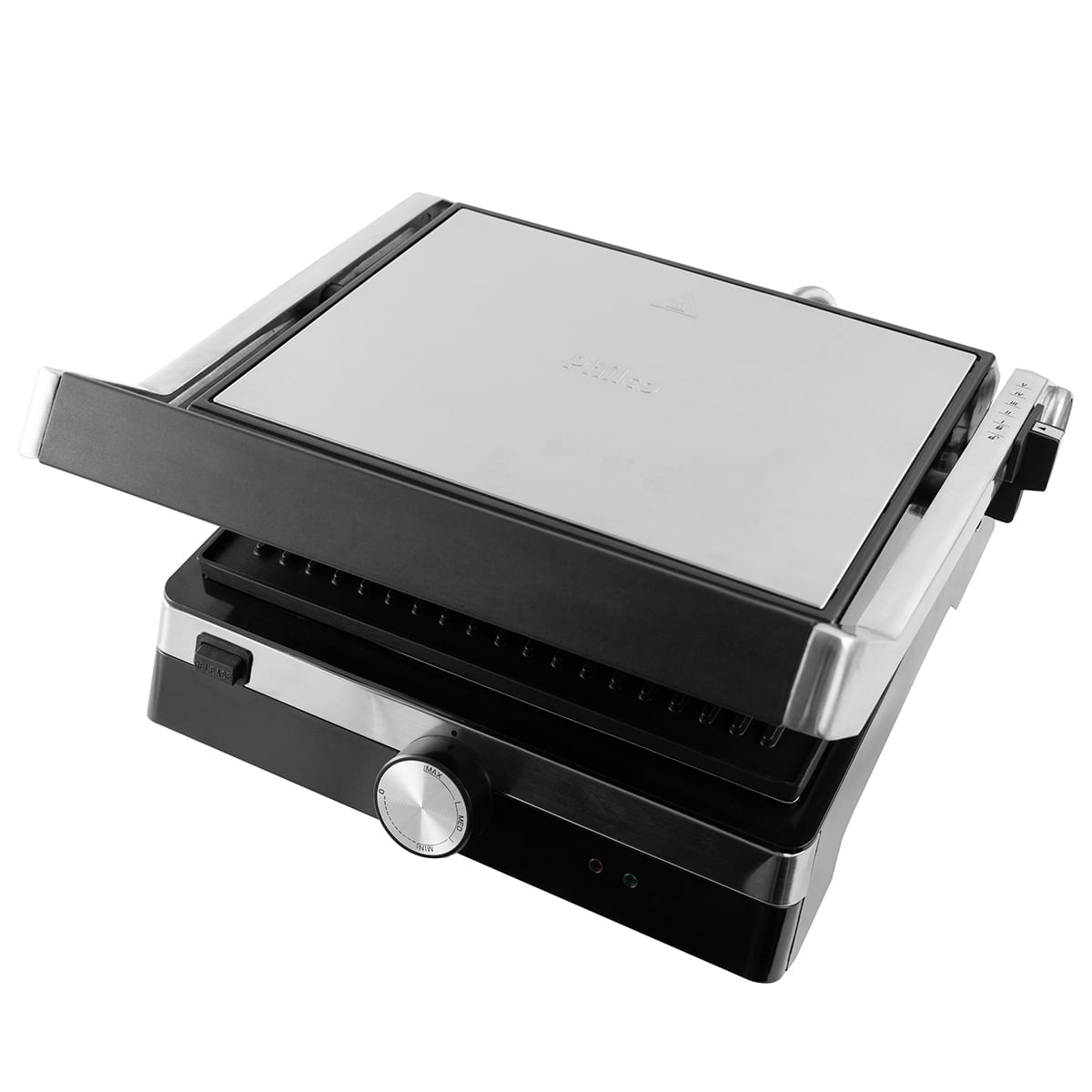 Grill Master Press Philco Inox Design PGR04PI Chapa 180º - Camicado