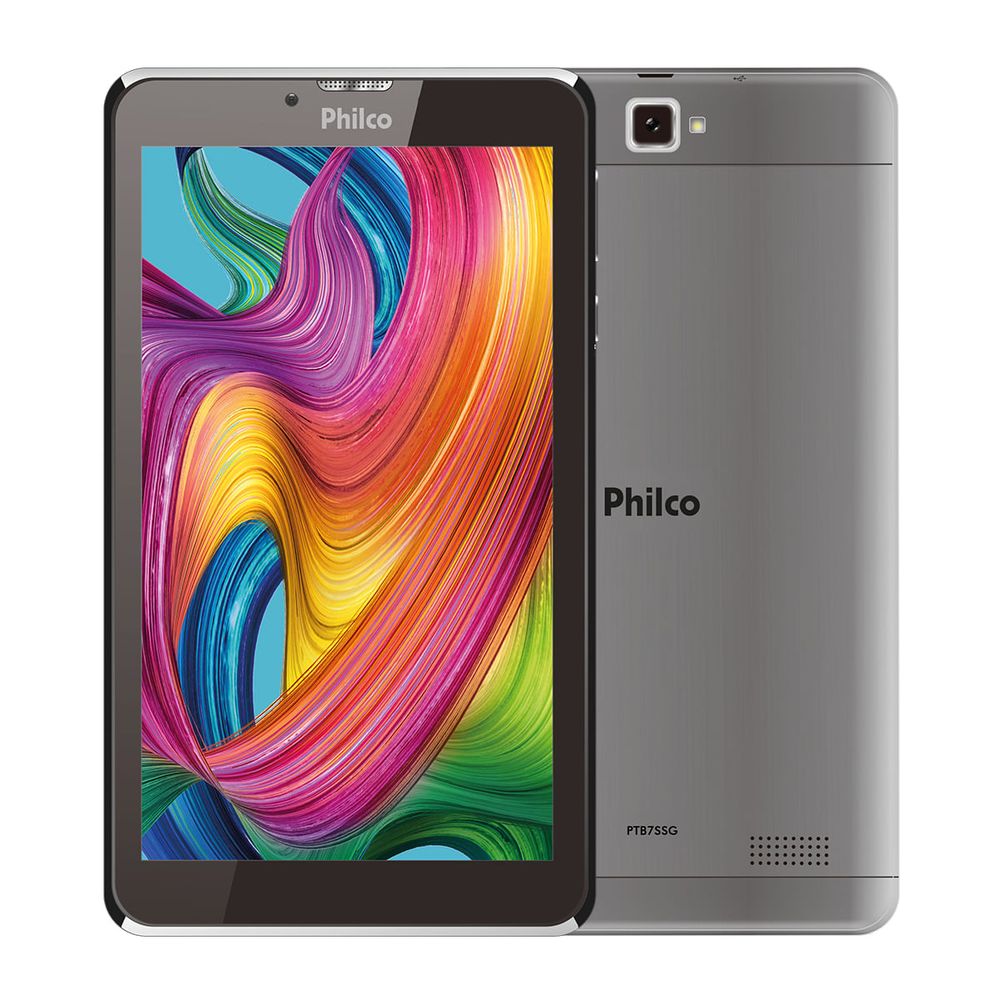 Tablet Philco PTB7SSG Android Pie 9 Go Quad Core 16Gb - Outlet - Philco